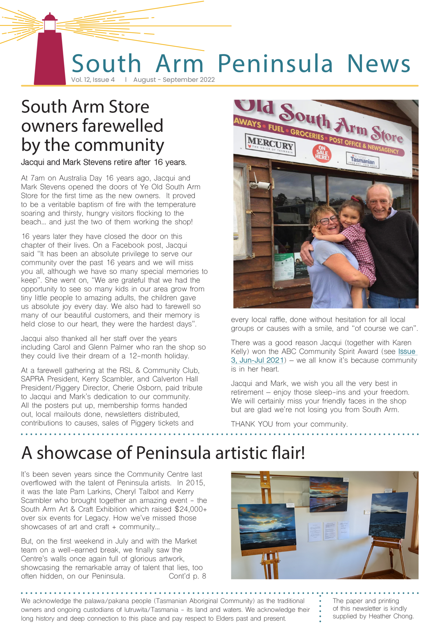 South Arm Peninsula Tasmania